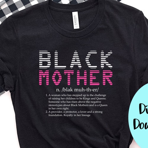 Black Mother Definition Svg Melanin Svg Black Woman Svg Etsy
