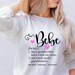 Bebe Definition SVG, Grandma Cut File, Grandma Svg, Nana Gift Ideas ...