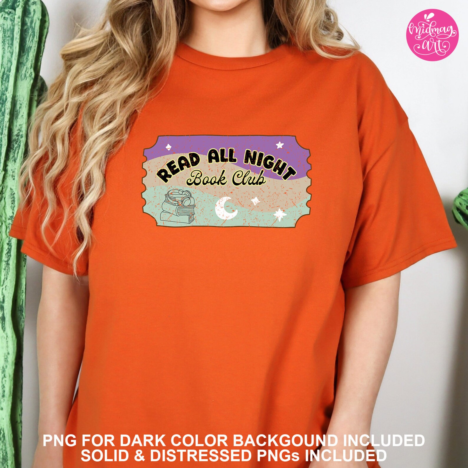 Read All Night Book Club Png, Book Lover Sublimation, Bookish Png, Best ...