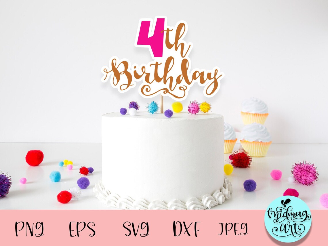 4th Birthday Svg Fourth Birthday Svg Birthday Boy Svg Four | Etsy