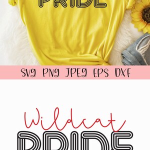 Wildcat Pride Svg, Wildcat Cut File, Sports Cutting File, Sports Shirt ...