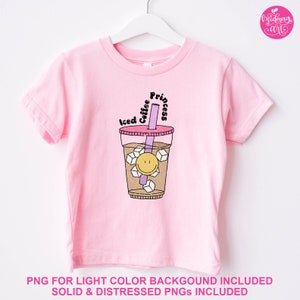 Iced Coffee Princess PNG, Cute Iced Coffee Design, Best Design for ...