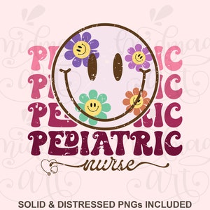 Pediatric Nurse Png Svg, Pedi Er Nurse Shirt Svg, PEDS Nurse Svg, Peds ...