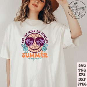 Got My Mind on Summer SVG PNG, Summer on My Mind Svg, Teacher SVG ...