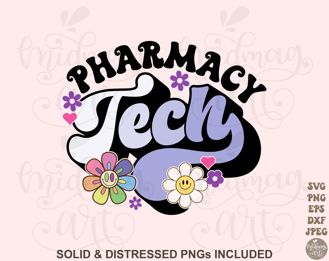 Pharmacy Tech Png Svg, Pharmacy Sublimation Design Download, Pharmacy ...