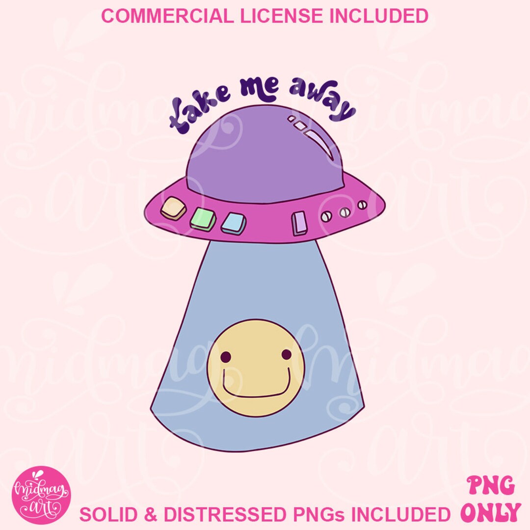 Take Me Away Png, Retro Sublimations, Cute Design for T-shirts ...