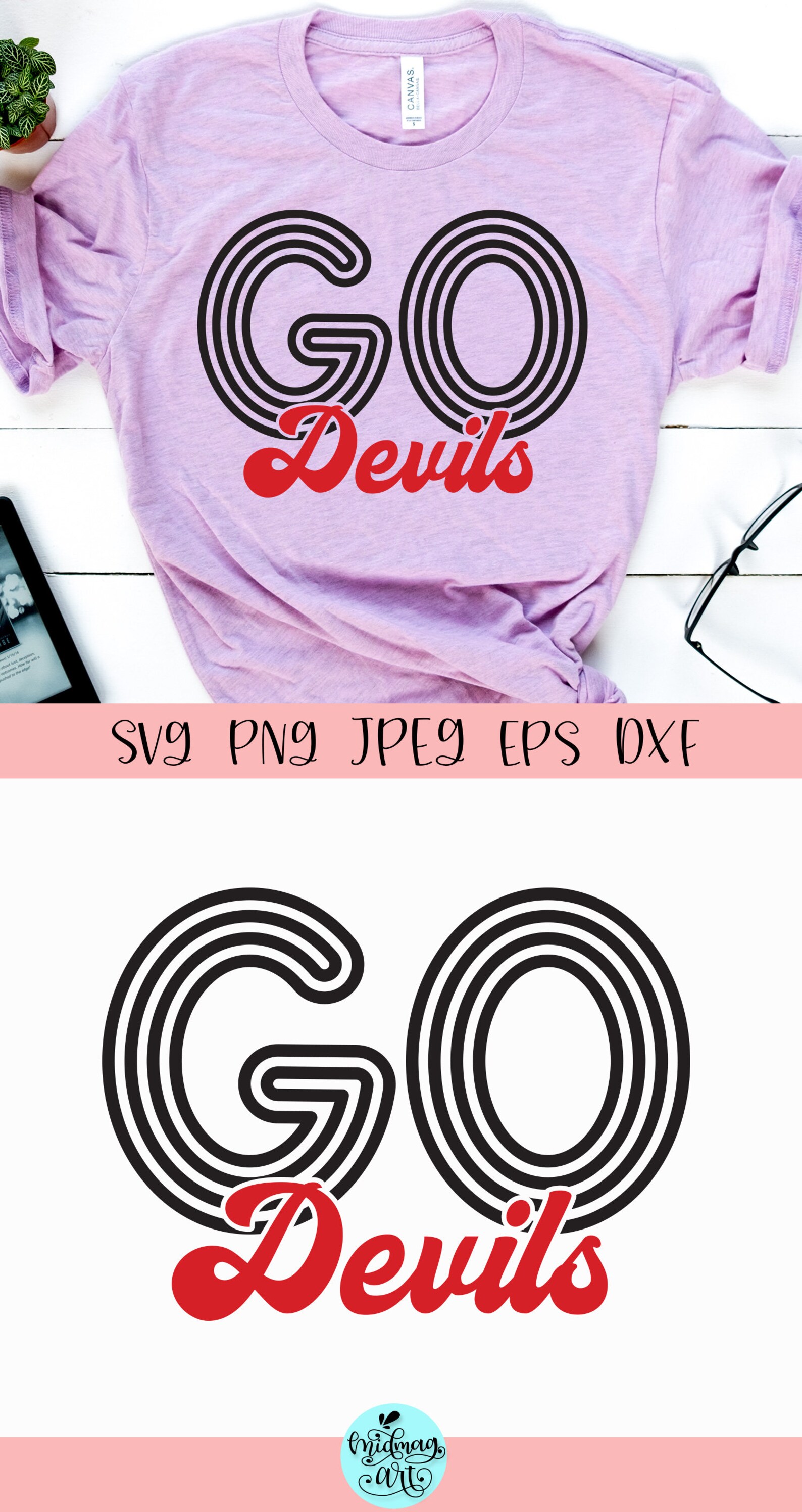 Go Devils Svg Lets Go Devils Svg Sports Svg Devils Svg - Etsy