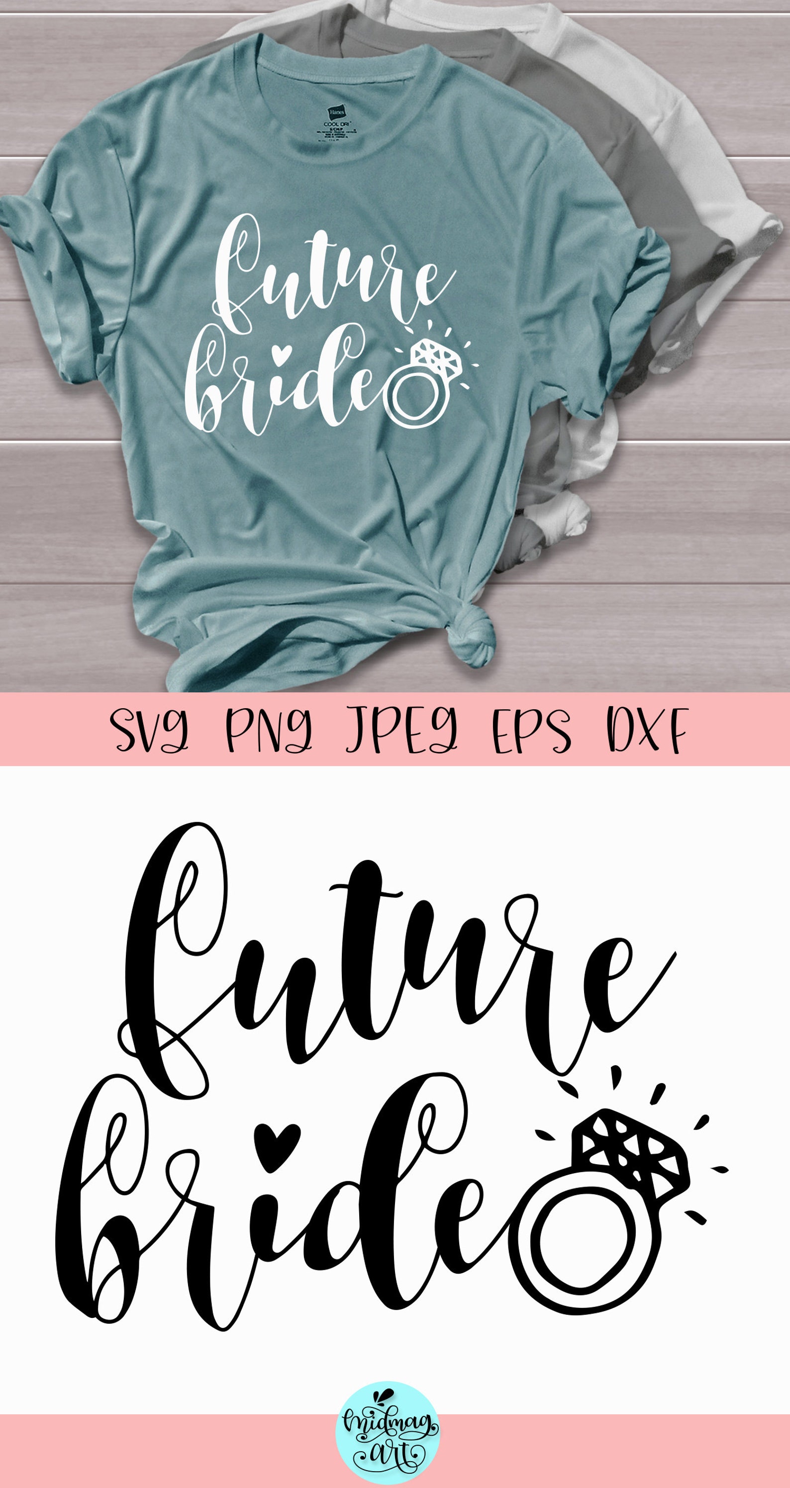 Future Bride Svg Engagement Svg Bride Svg Engaged Svg - Etsy