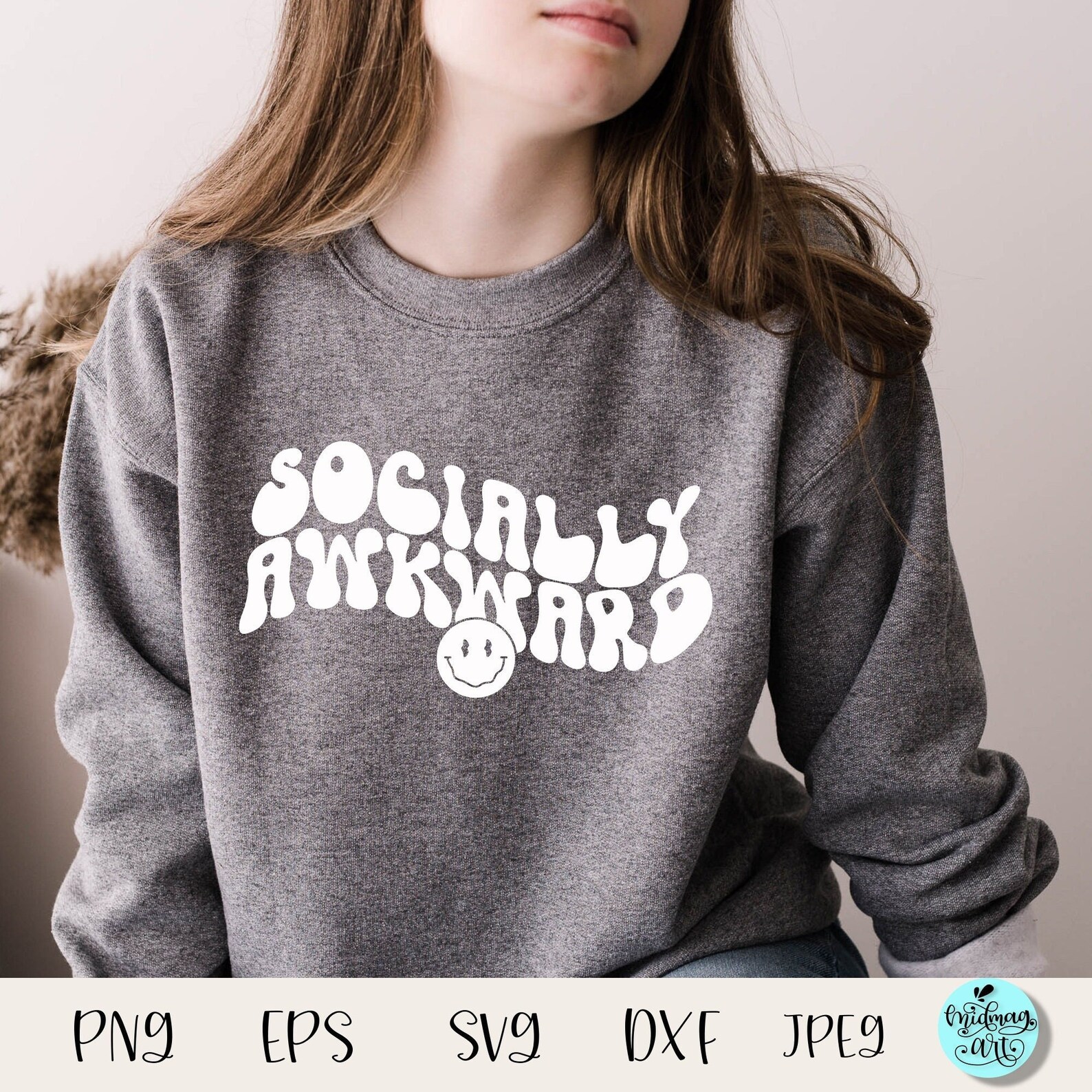 Socially Awkward Svg Introvert Svg Sarcasm Svg Trending - Etsy