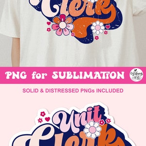 Unit Clerk PNG, Occupation Sublimation, Layered Clerk Design ...