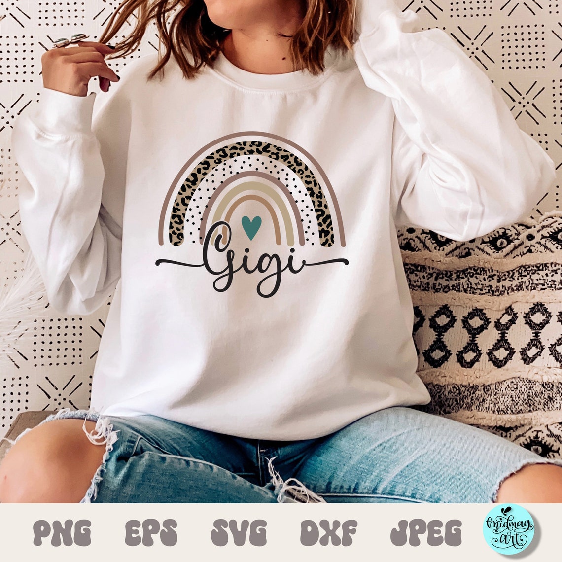 Gigi Rainbow Svg Gigi Png Gigi Sublimation Cricut Cut File - Etsy