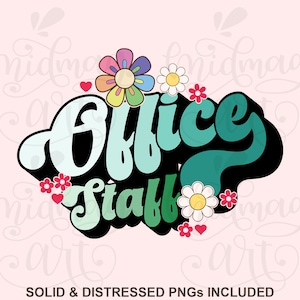 Office Staff Png Svg, School Svg, Retro Svg, Office Shirt Svg, Admin ...