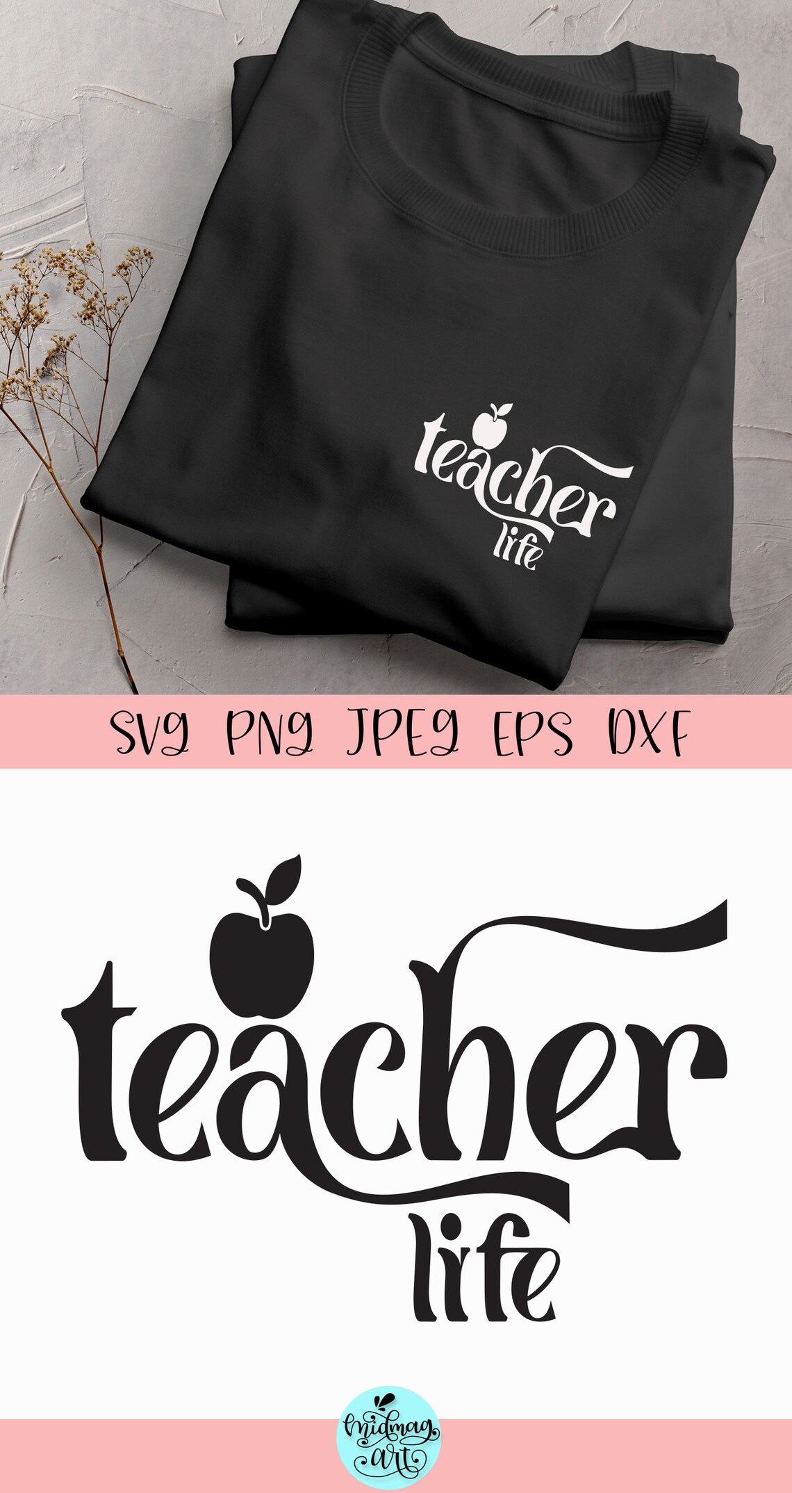 Teacher Life Svg Digital Download Cutting File Cameo File | Etsy