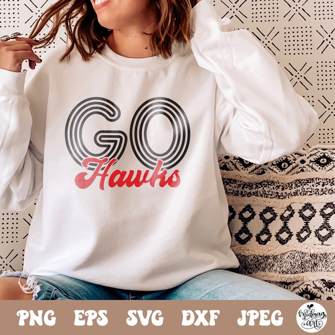 Go hawks SVG png basketball mom svg football sister svg - Etsy México