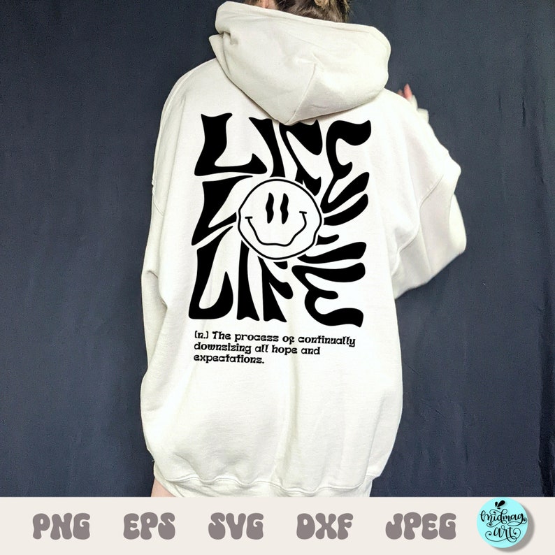 Life Definition Svg Oversized Shirt Svg Oversized Hoodie - Etsy