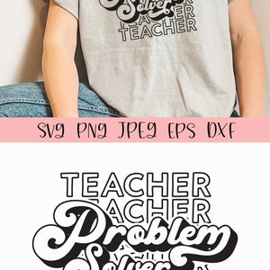 Problem Solver Svg, Digital Download, Cutting File, Cameo File, Digital ...