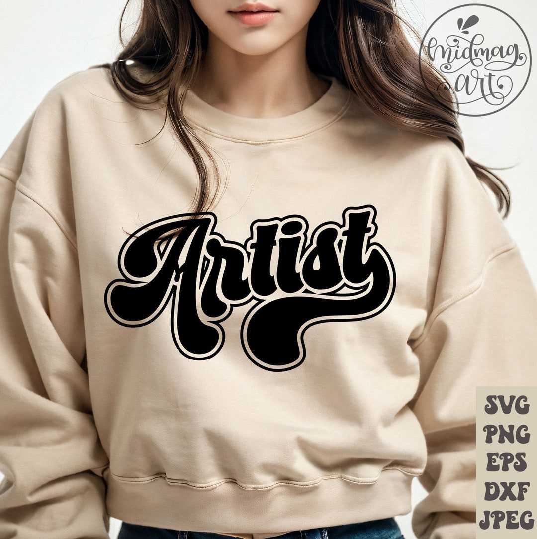 Artist SVG PNG, Art Lover Svg, Artist Svg, Commercial Use, Cutting File ...