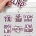 Valentine's Day Printable Stickers Bundle, Valentine's Day Png Stickers ...