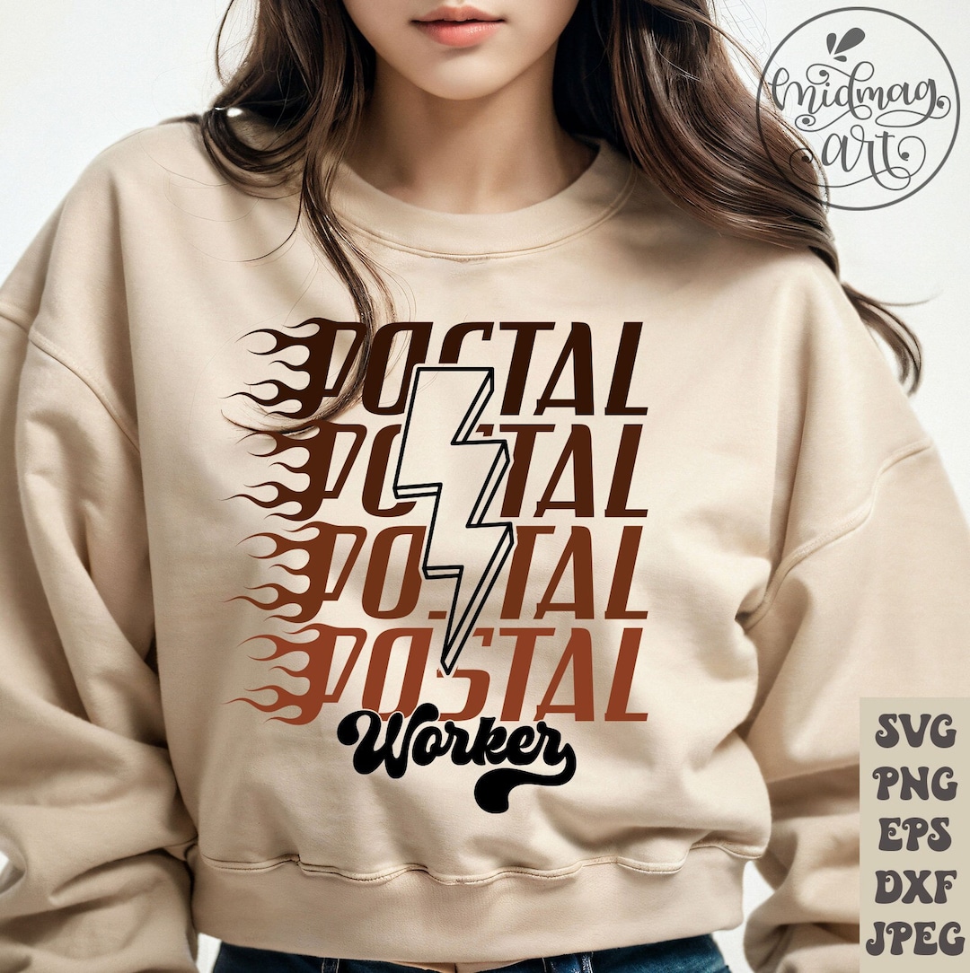 Postal Worker SVG PNG, Postal Service Svg, Post Office Svg, Postal Life ...