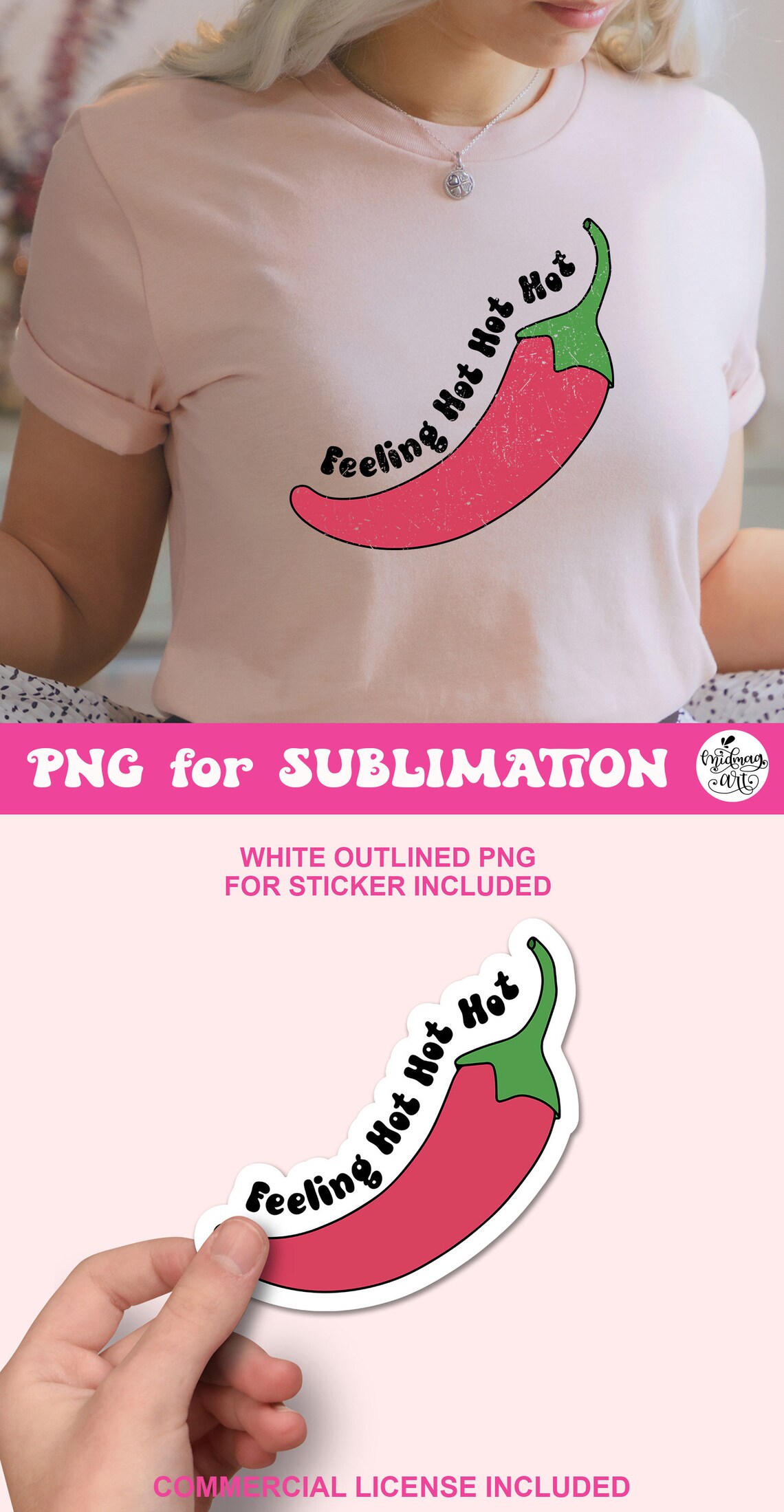 Feeling Hot Hot Hot Png, Funny Chili Sublimation Design, Best Design ...