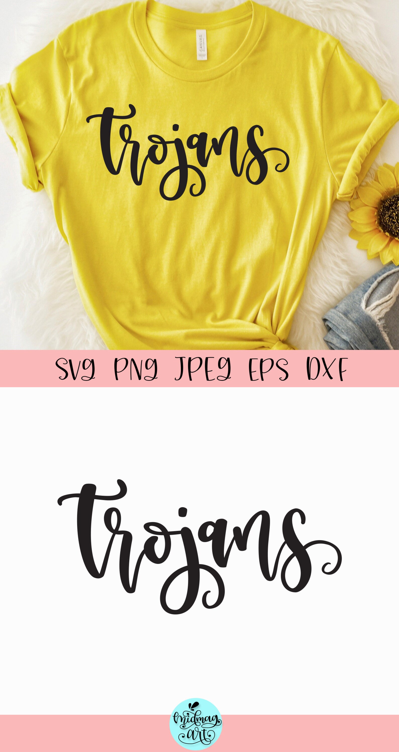 Trojans Svg Lets Go Trojans Svg Sports Svg Go Trojans Svg | Etsy