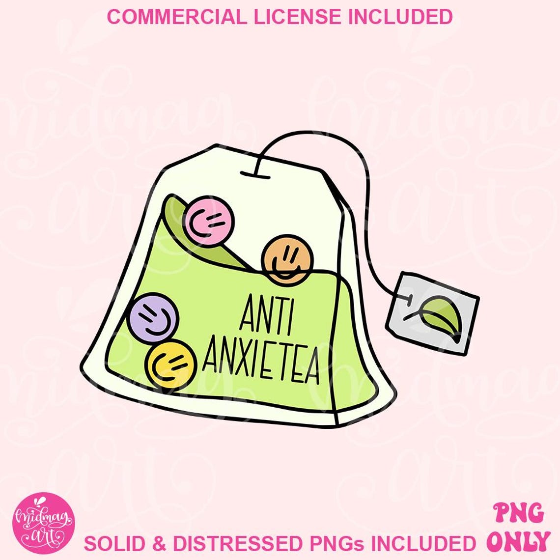 Anti Anxietea PNG, Tea Cup Clipart, Tea Png, Best Tea PNG, Cute Tea ...