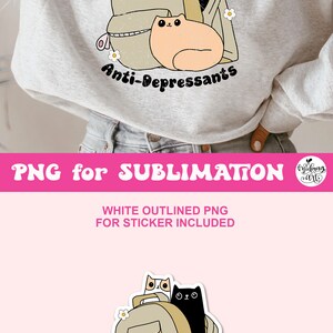 Antidepressants PNG, Mental Health Matters, Cute Design for Shirts ...