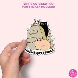 Antidepressants PNG, Mental Health Matters, Cute Design for Shirts ...