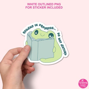 Reading in Progress Do Not Disturb PNG, Bookish Sublimation, Bookworm ...