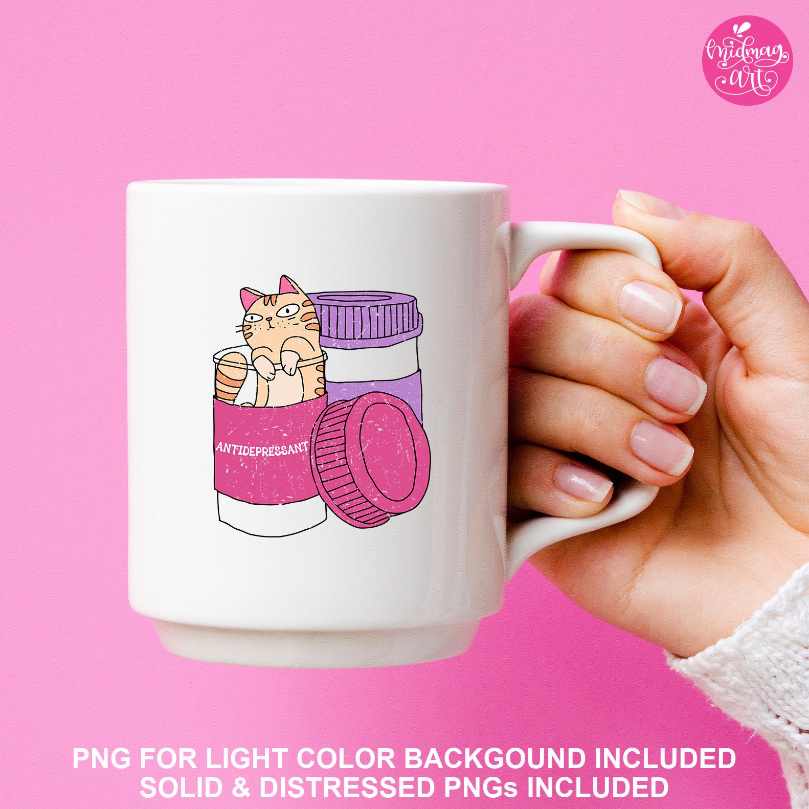 Antidepressant Png, Mental Health Matters, Cute Design for Shirts ...