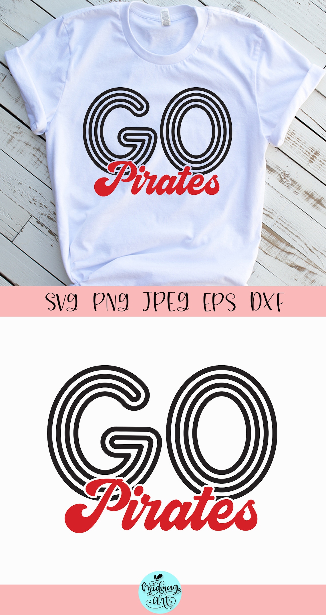 Go pirates svg lets go pirates svg sports svg pirates svg | Etsy