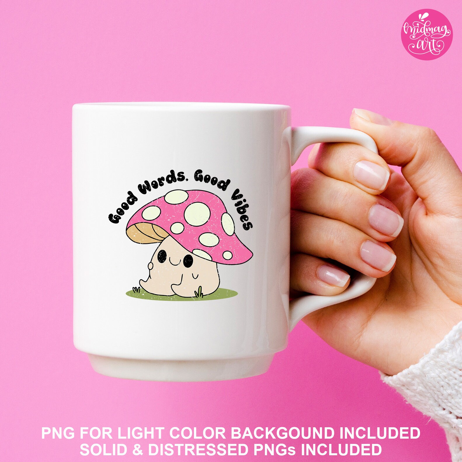 Good Words Good Vibes Png, Positive Quote PNG, Best Design for T-shirts ...
