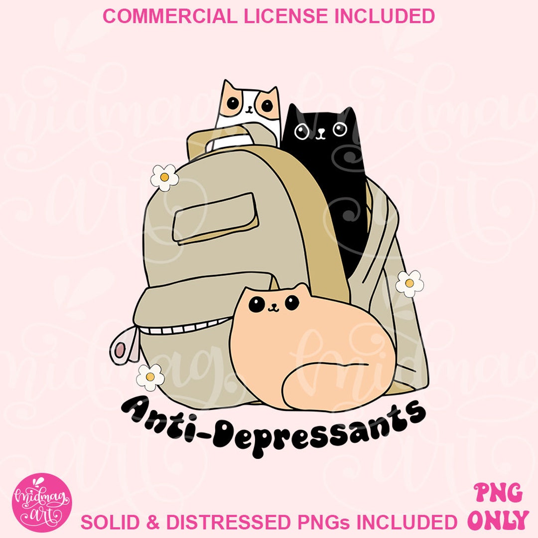 Antidepressants PNG, Mental Health Matters, Cute Design for Shirts ...