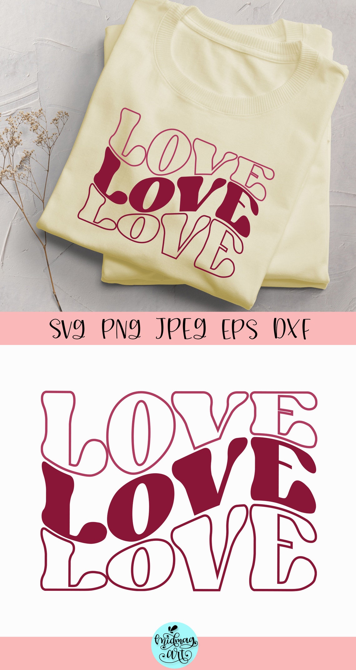 Love Svg Love Cut File Instant Download Cutting File - Etsy