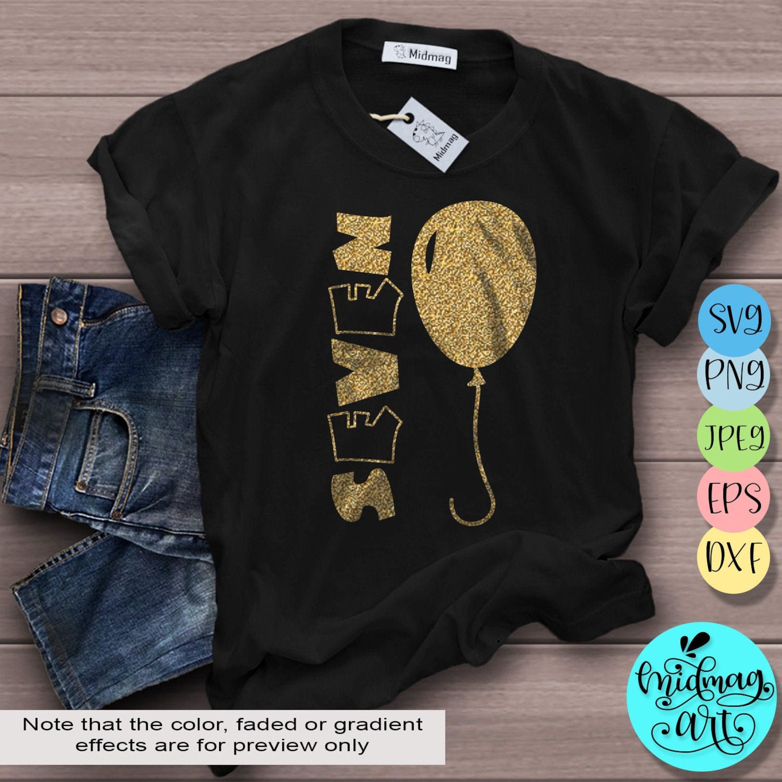 Seven Svg 7th Birthday Svg Birthday Boy Svg Birthday Girl - Etsy