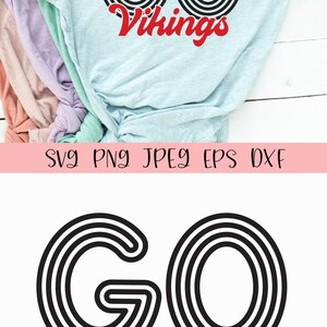 Go Vikings Svg, Lets Go Vikings Svg, Sports Svg, Vikings Svg, Football ...