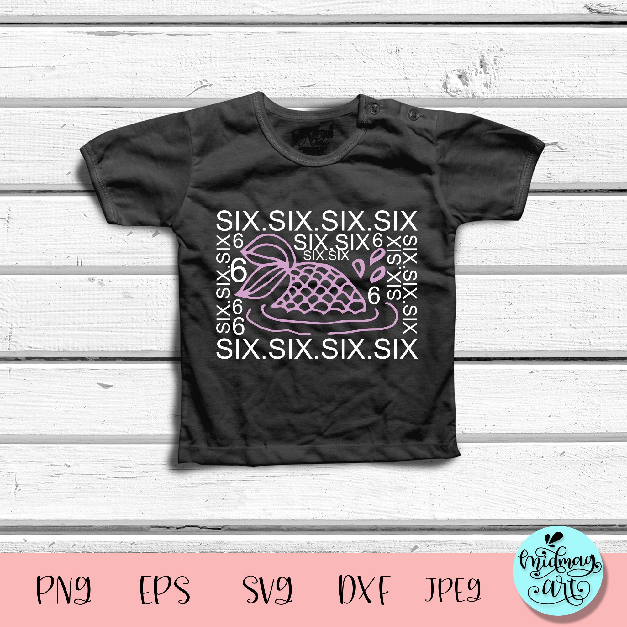 Sixth Birthday Svg 6th Birthday Svg Birthday Girl Svg Six - Etsy