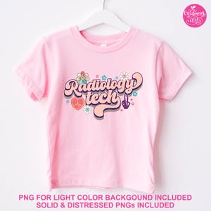 Retro Radiology Tech Svg Png, Rad Tech Flower, Nurse Elements Png ...