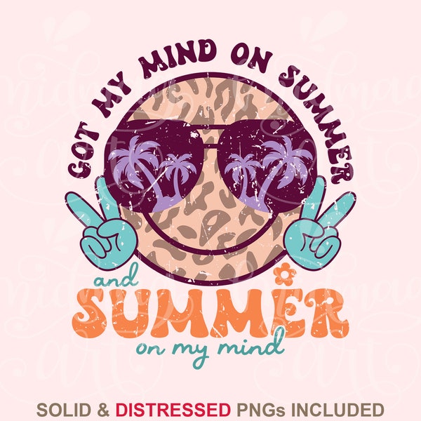 Got My Mind on Summer Svg - Etsy