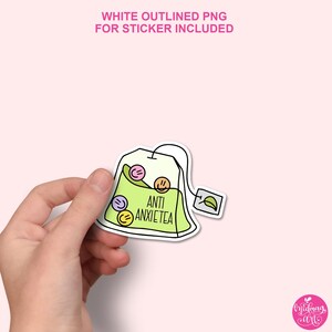 Anti Anxietea PNG, Tea Cup Clipart, Tea Png, Best Tea PNG, Cute Tea ...