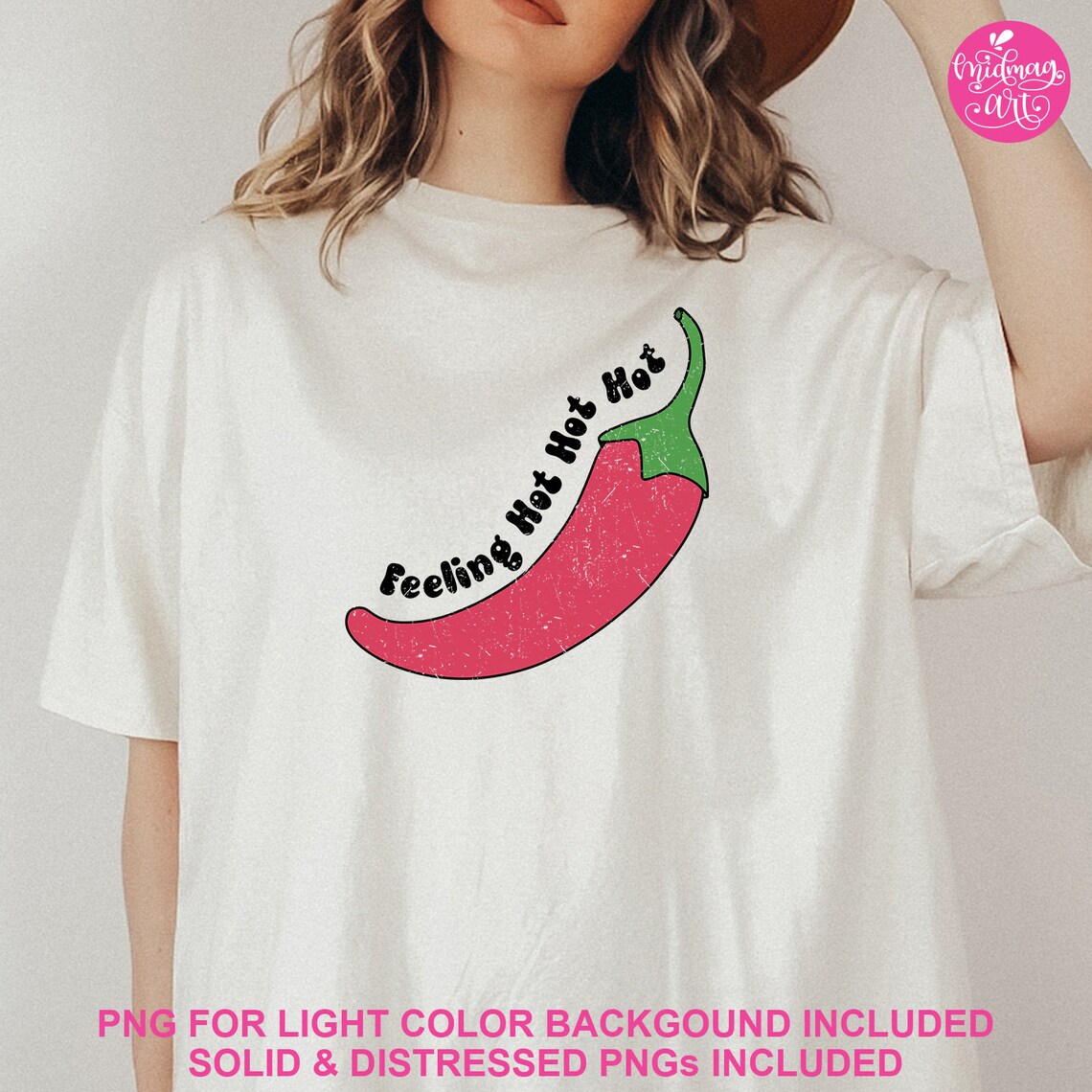 Feeling Hot Hot Hot Png, Funny Chili Sublimation Design, Best Design ...
