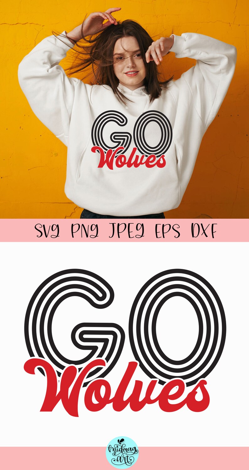 Go Wolves SVG, Basketball Mom Svg, Football Sister Svg, Volleyball Mom ...