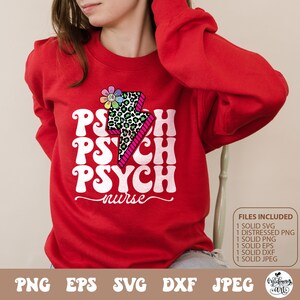 Psych Nurse Png Svg, Nurse Shirt Design, Psychiatric Nurse Svg Files ...