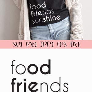 Food Friend Sunshine Svg, Cutting File, Summer Svg, Digital Download ...