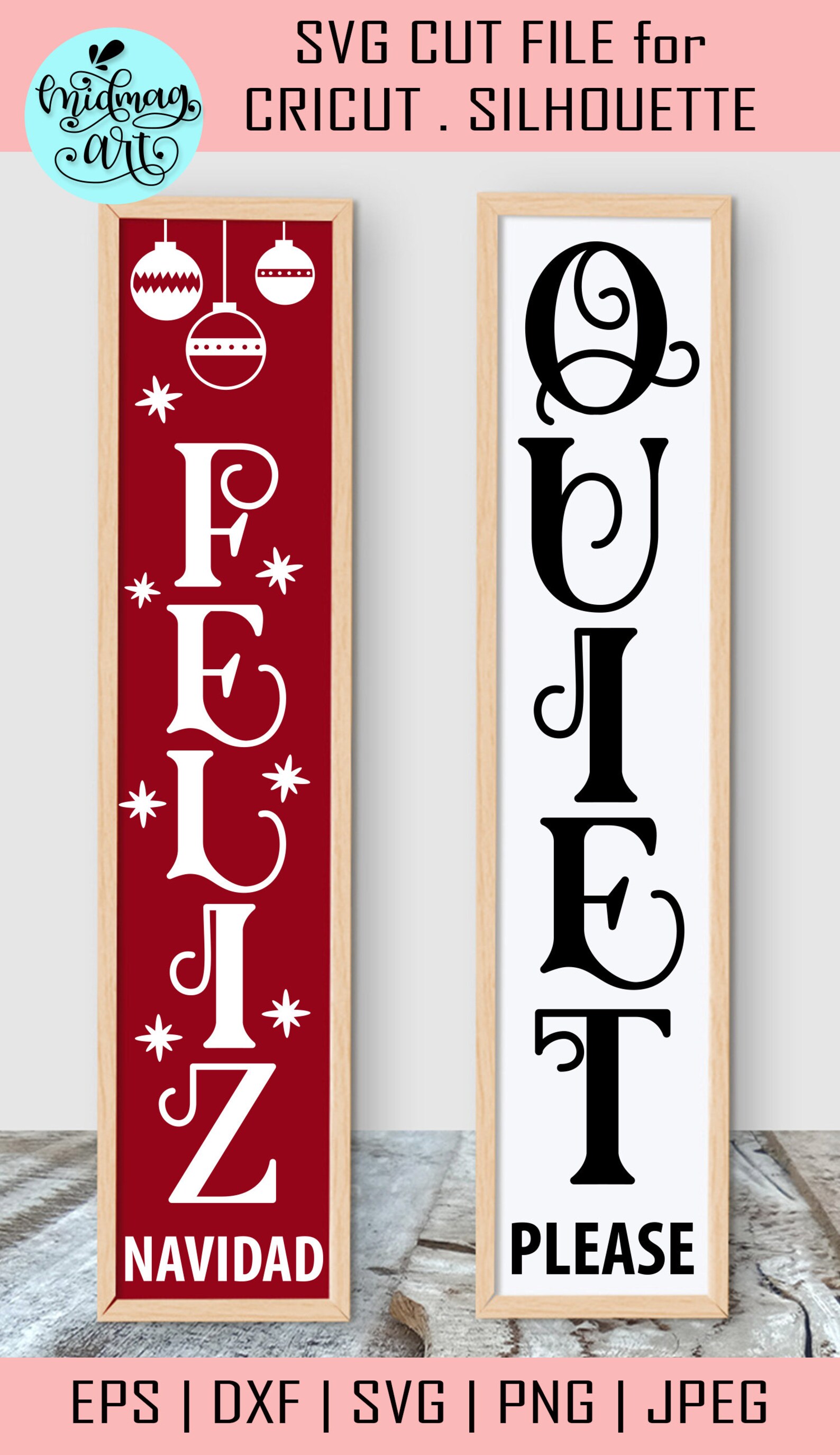 Porch Sign Svg Bundle Emergency Exit Porch Sign Svg Feliz - Etsy