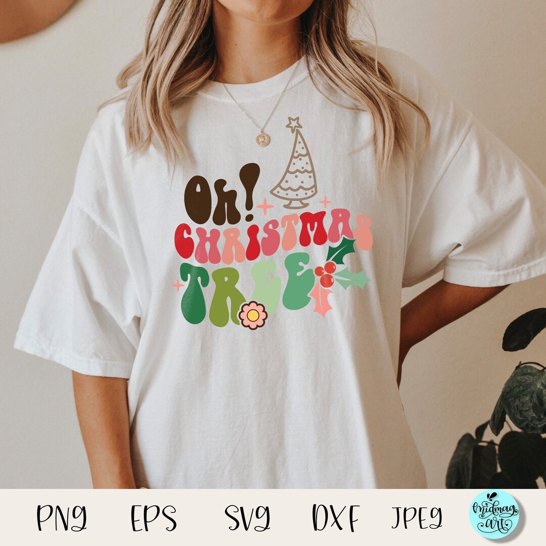 Oh Christmas Tree Svg, Christmas Cut File, Christmas Png, Cut File ...