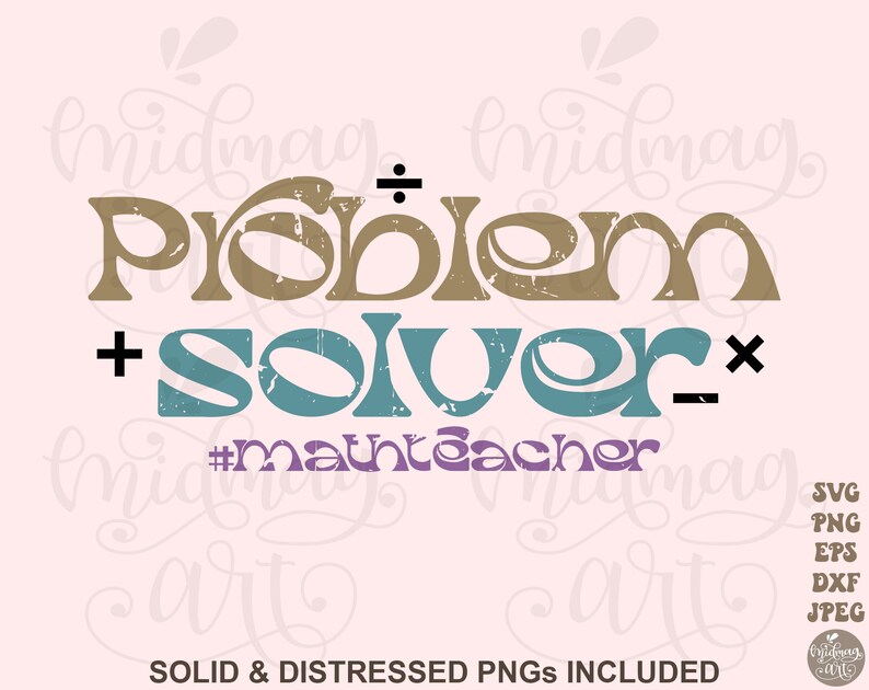 Problem Solver Png Svg Math Tutor SVG Problem Solver SVG - Etsy
