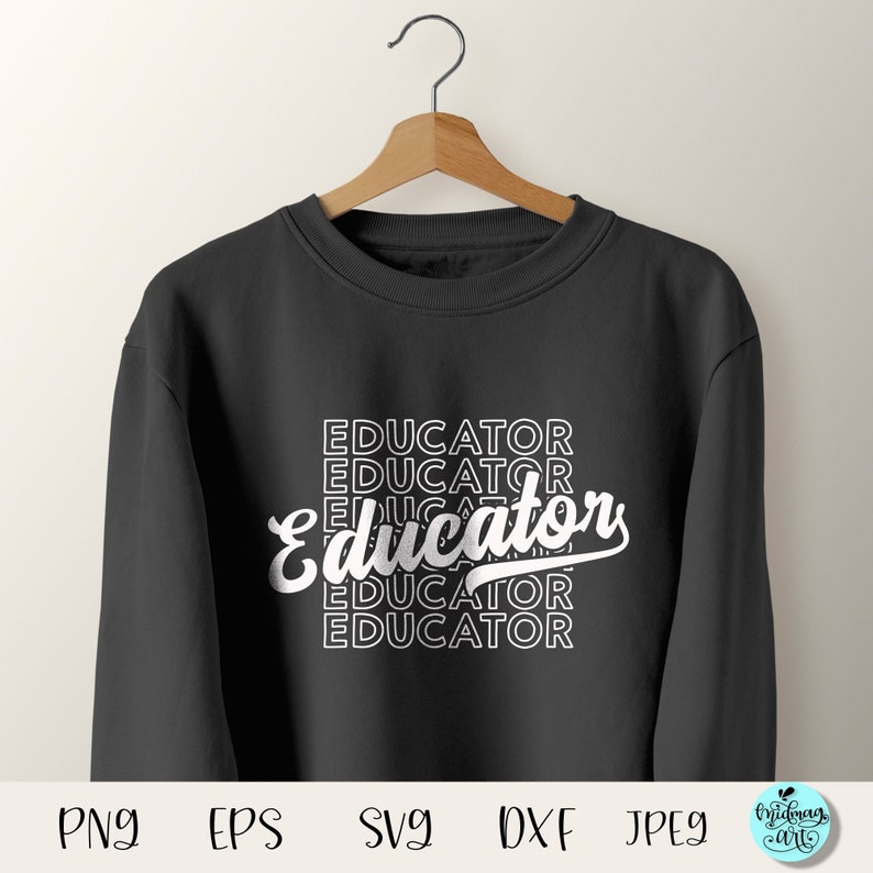 Educator Mirror SVG Teacher Cut File Teacher Shirt Svg - Etsy