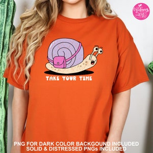 Take Your Time PNG, Cute Drawing, Health Clipart, Aesthetic, Cute Snail ...
