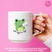 Be Kind or Else Png, Cute Frog PNG, Kawaii Froggy PNG, Frog Sticker Png ...